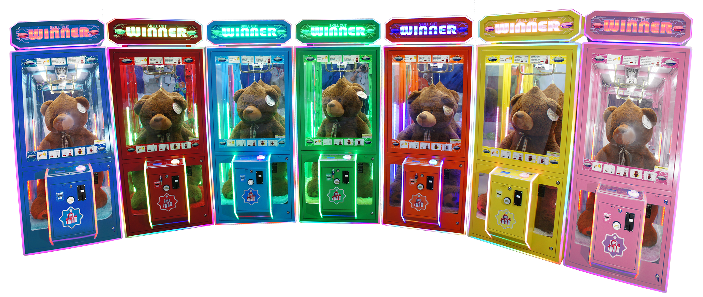 Skill Cut Winner - Skill & Prize Vending Games & Redemption | Electrocoin