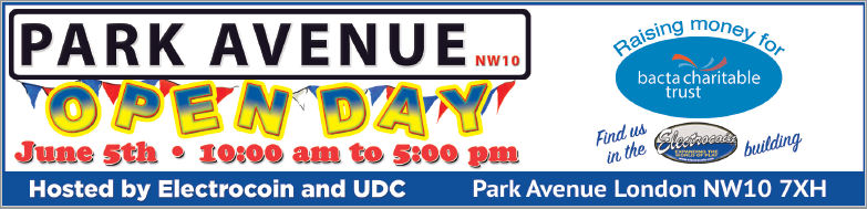 PARK AVENUE OPEN DAY | Electrocoin - Expanding the World of Play