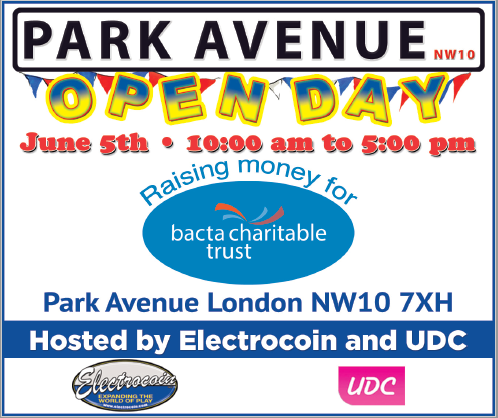 PARK AVENUE OPEN DAY | Electrocoin - Expanding the World of Play